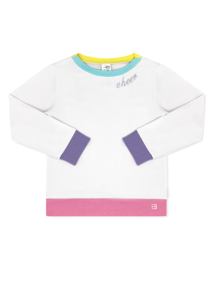 Alex Sweatshirt - Powder White, Cheer – Set Athletics